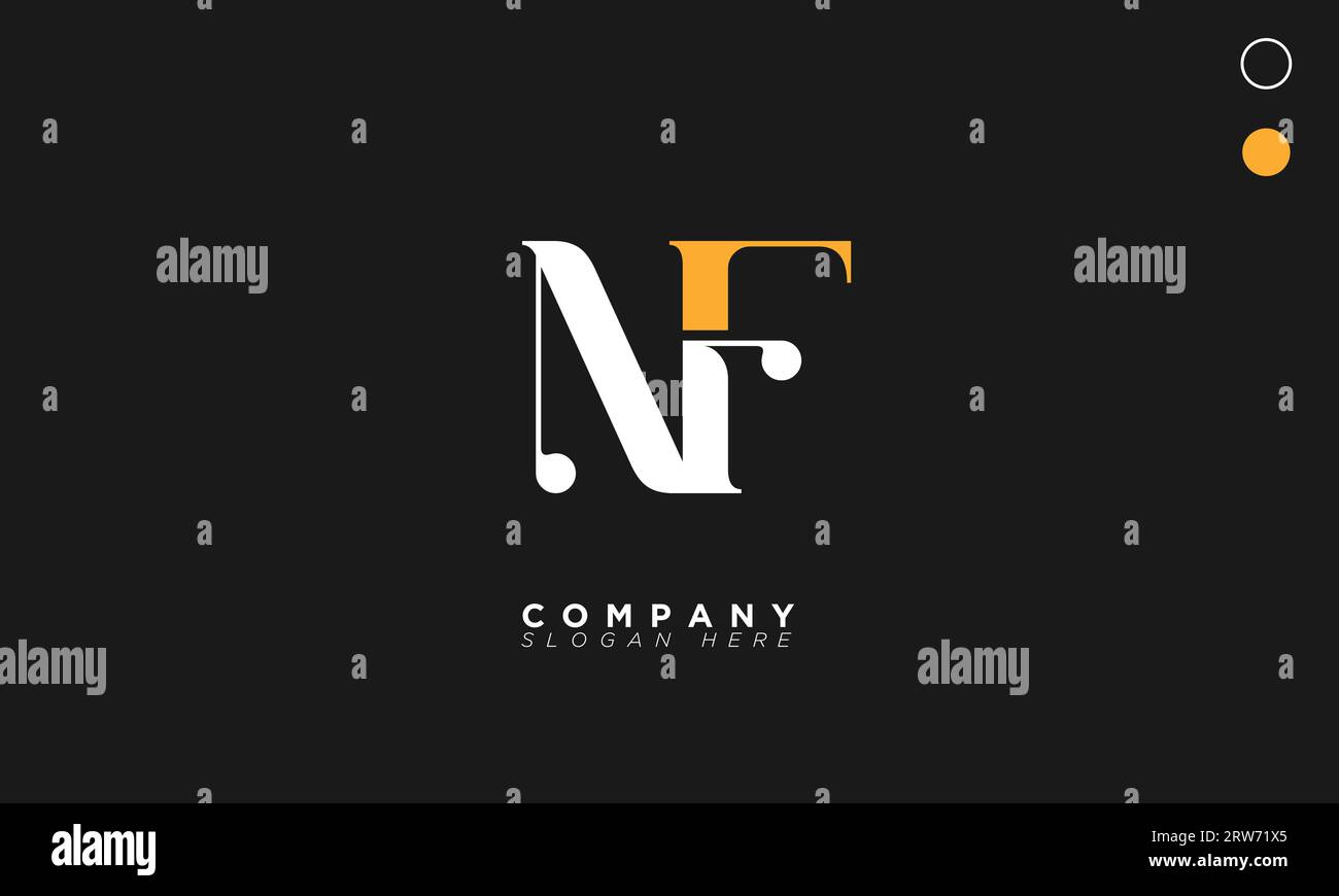 NF Alphabet letters Initials Monogram logo Stock Vector Image & Art - Alamy
