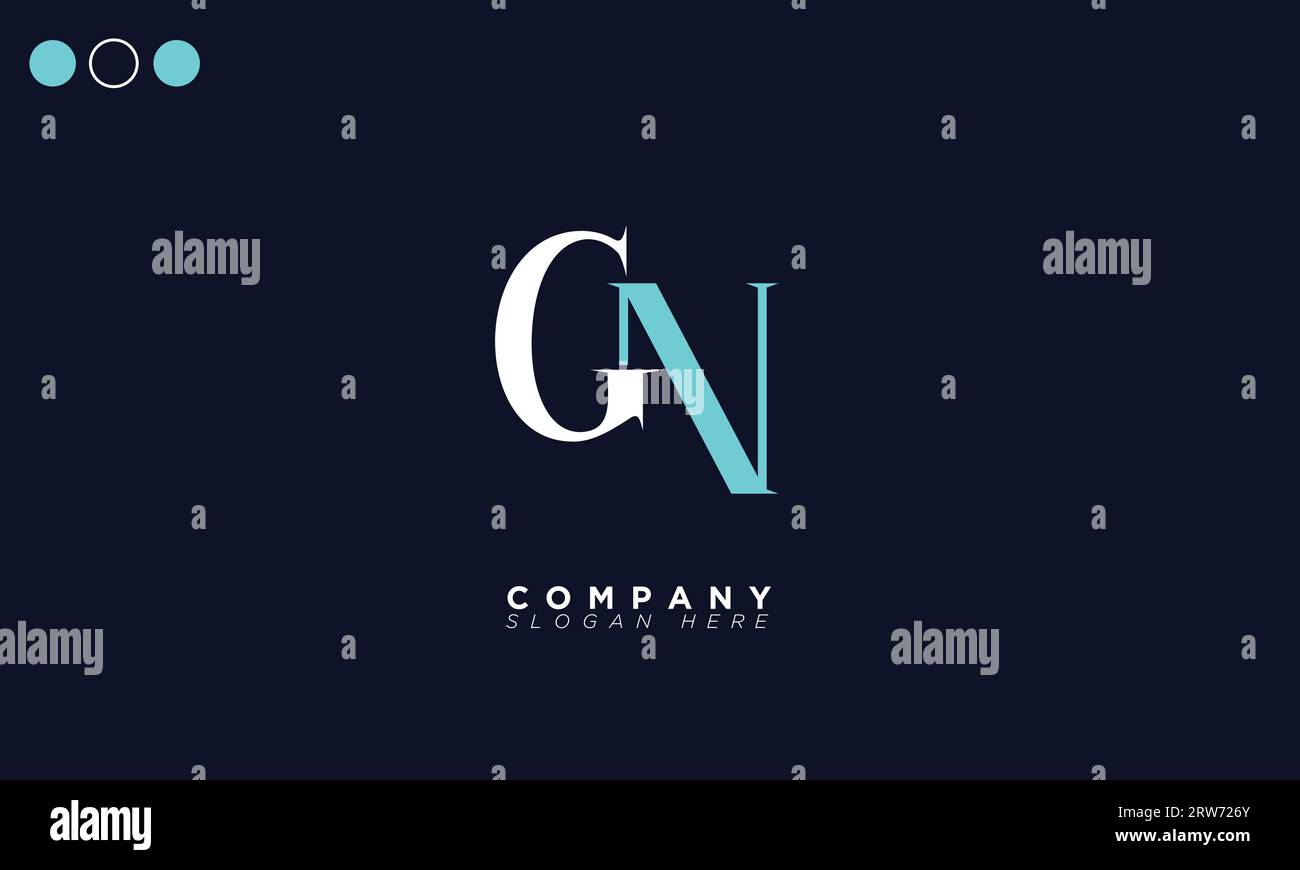 CN Alphabet letters Initials Monogram logo Stock Vector Image & Art - Alamy