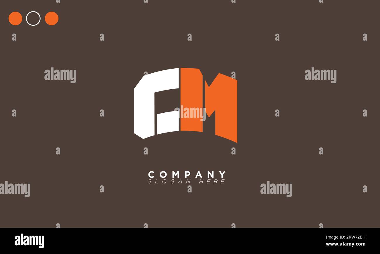 CM Alphabet letters Initials Monogram logo Stock Vector Image & Art - Alamy