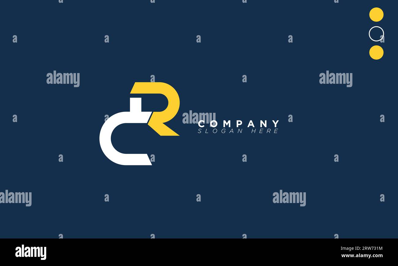 CR Alphabet letters Initials Monogram logo Stock Vector Image & Art - Alamy