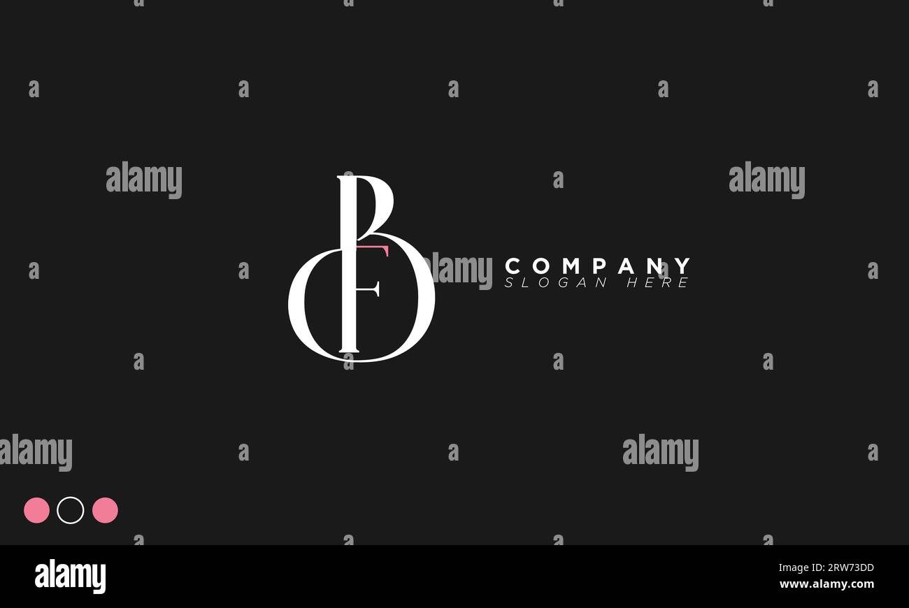 FB Alphabet letters Initials Monogram logo Stock Vector Image & Art - Alamy