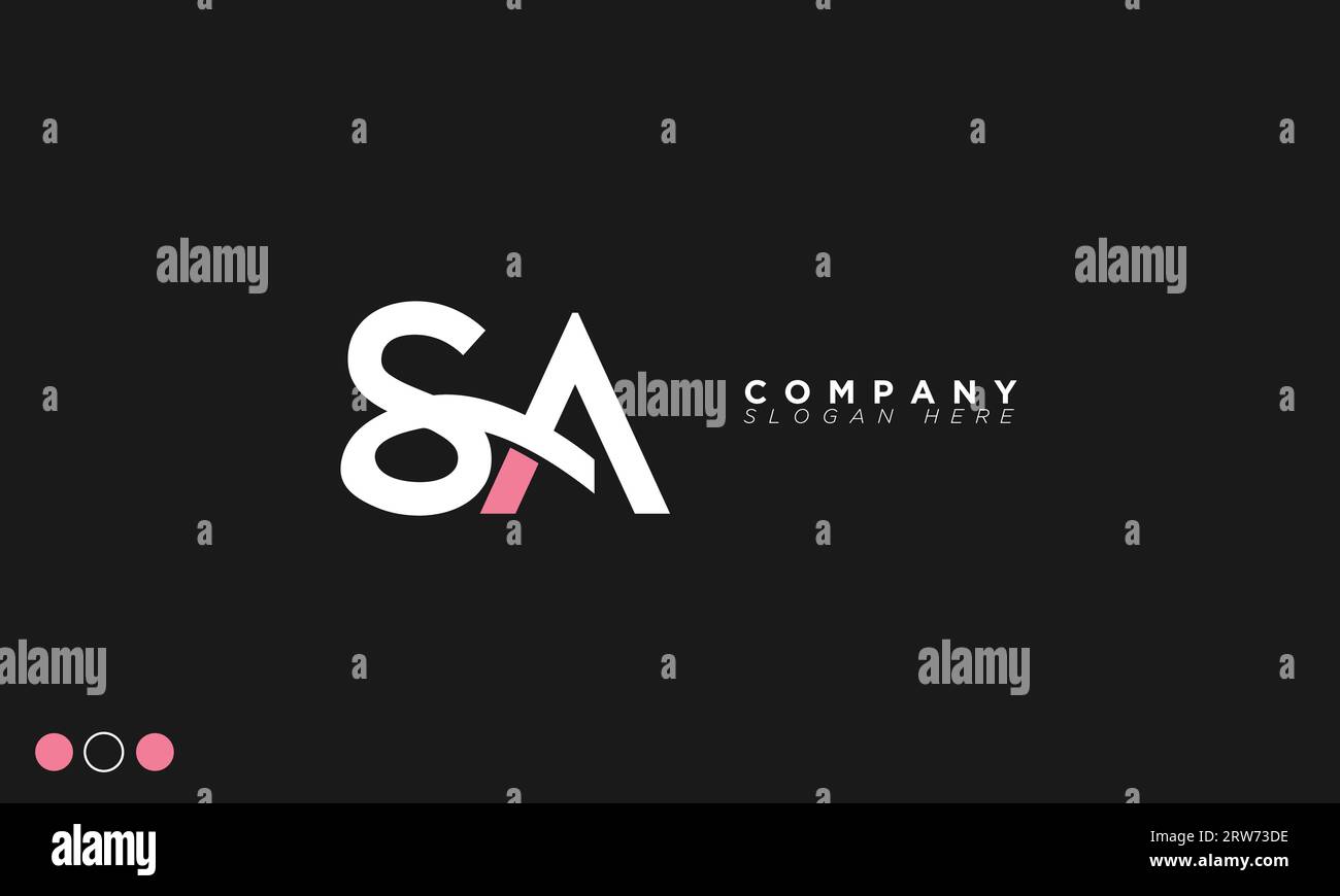 SA Alphabet letters Initials Monogram logo Stock Vector Image & Art - Alamy