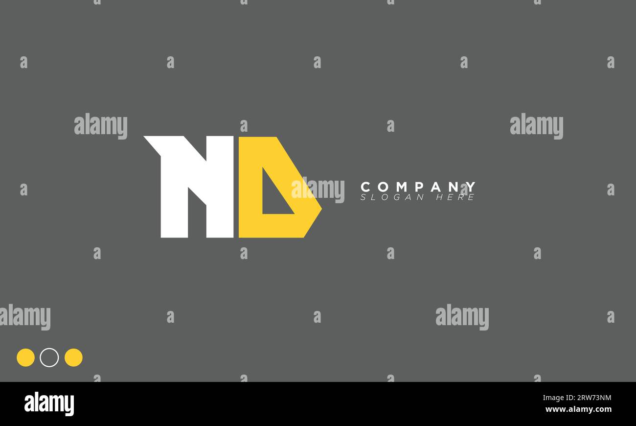 Alphabet nd Stock Vector Images - Alamy