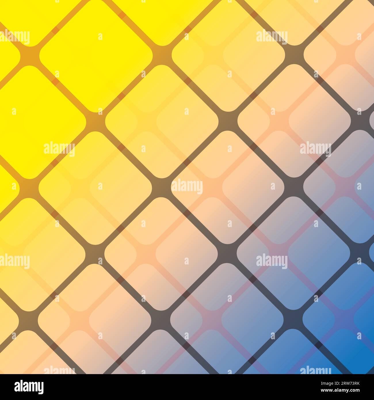 Symmetrical red yellow blue abstract Stock Vector Images - Alamy
