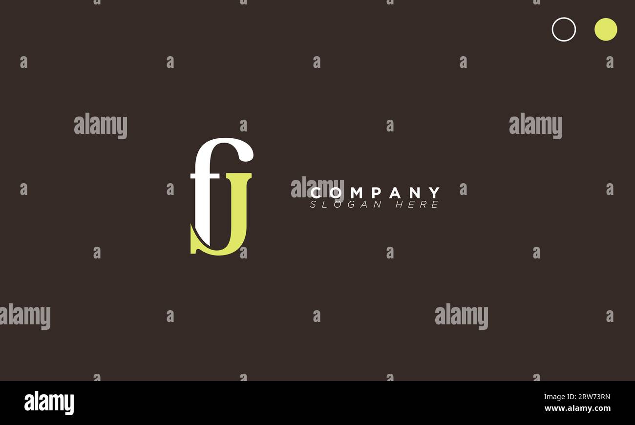 FJ Alphabet letters Initials Monogram logo Stock Vector Image & Art - Alamy
