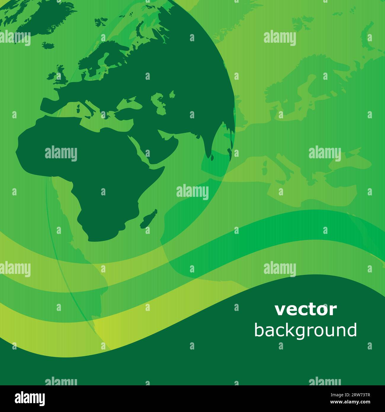 3d earth abstract background - vector illustration Stock Vector Image ...