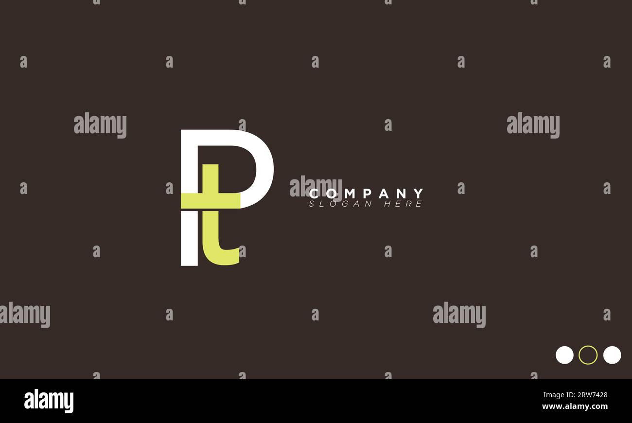 PT Alphabet letters Initials Monogram logo Stock Vector Image & Art - Alamy
