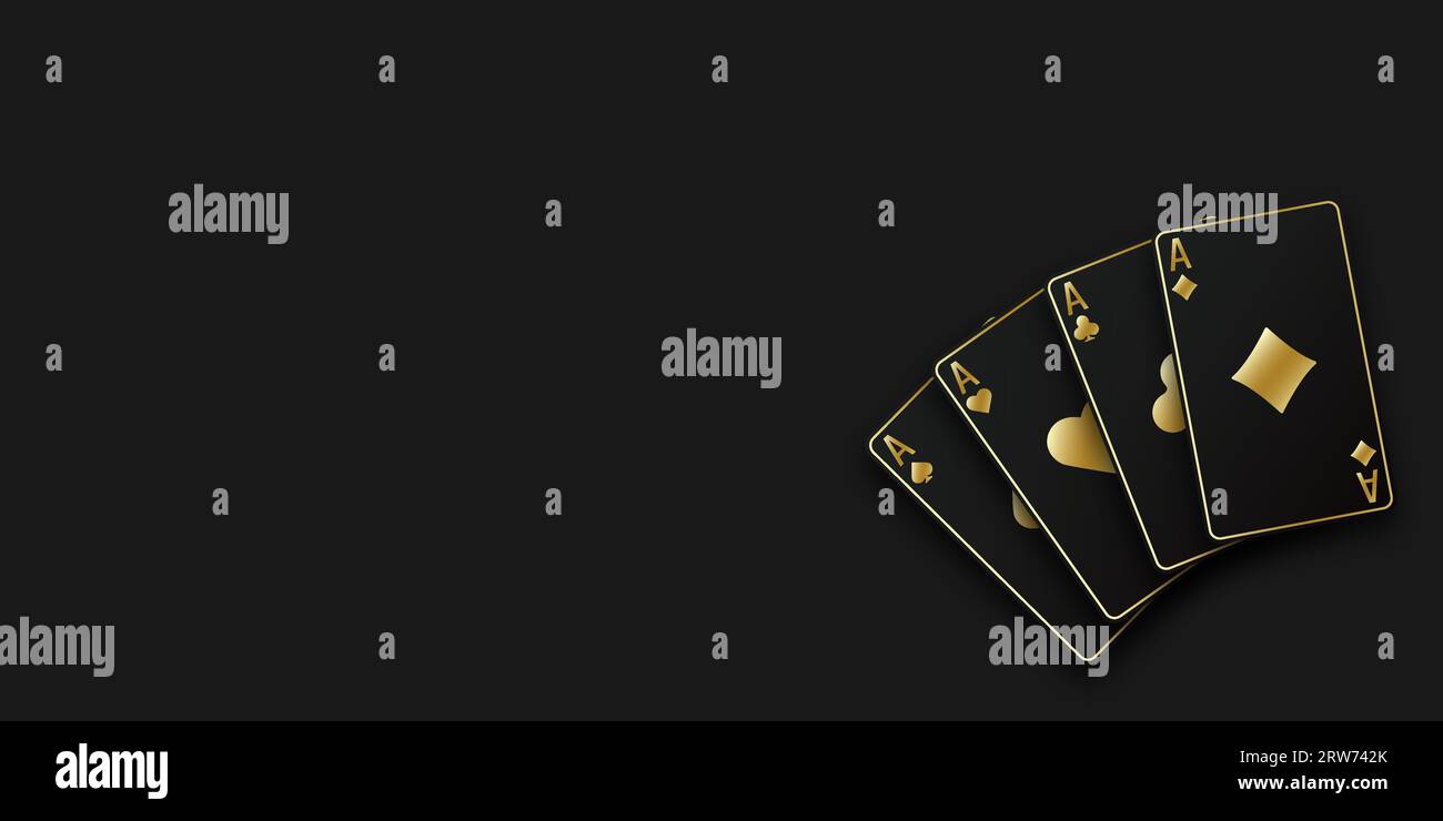 Playing card fan Stock Vector Images - Alamy