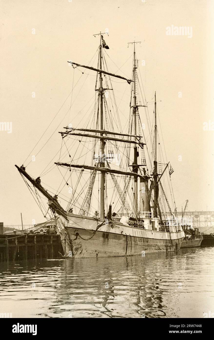 Richard E. Byrd, City of New York Ship, Samson, Polar Expedition Stock ...