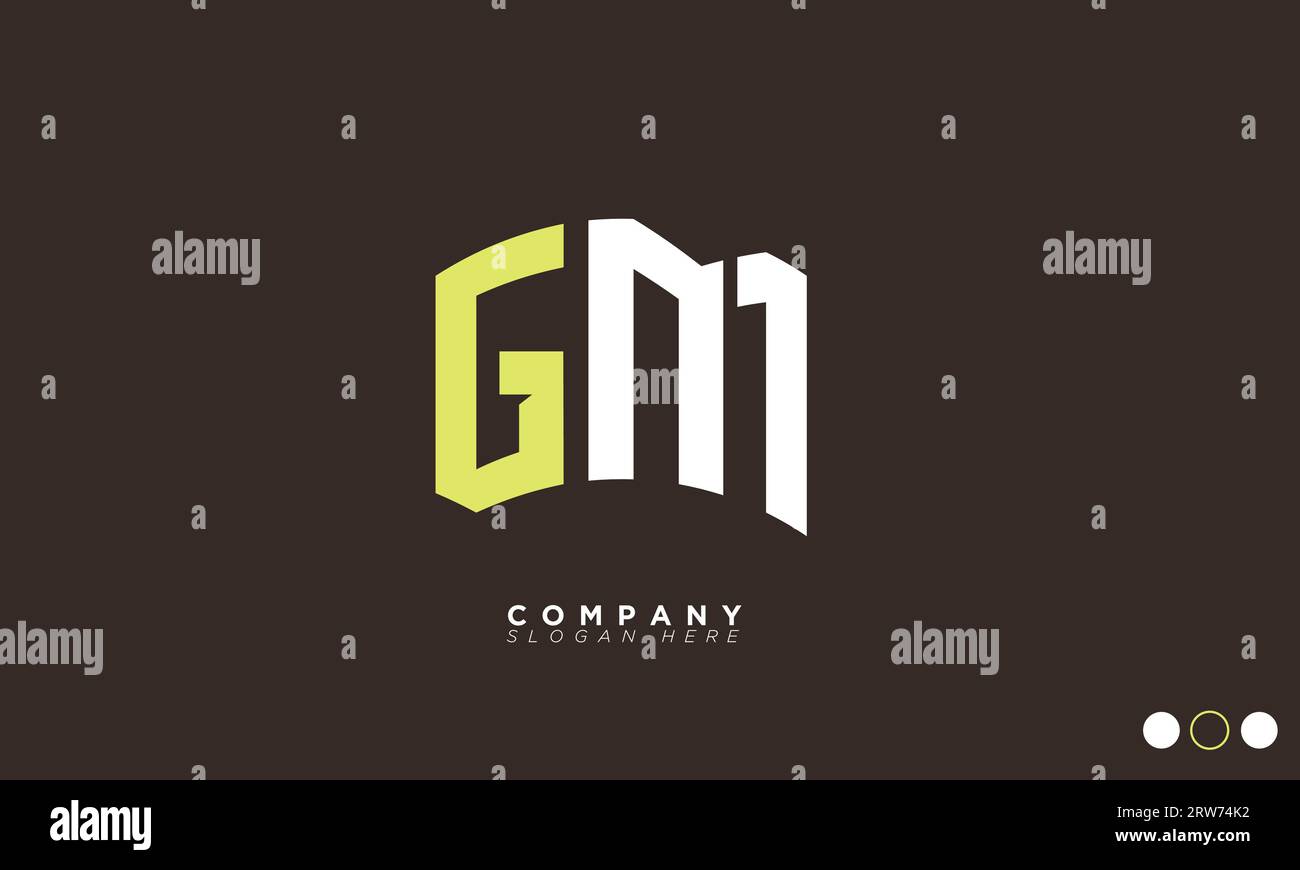 Alphabet gm logo hi-res stock photography and images - Alamy