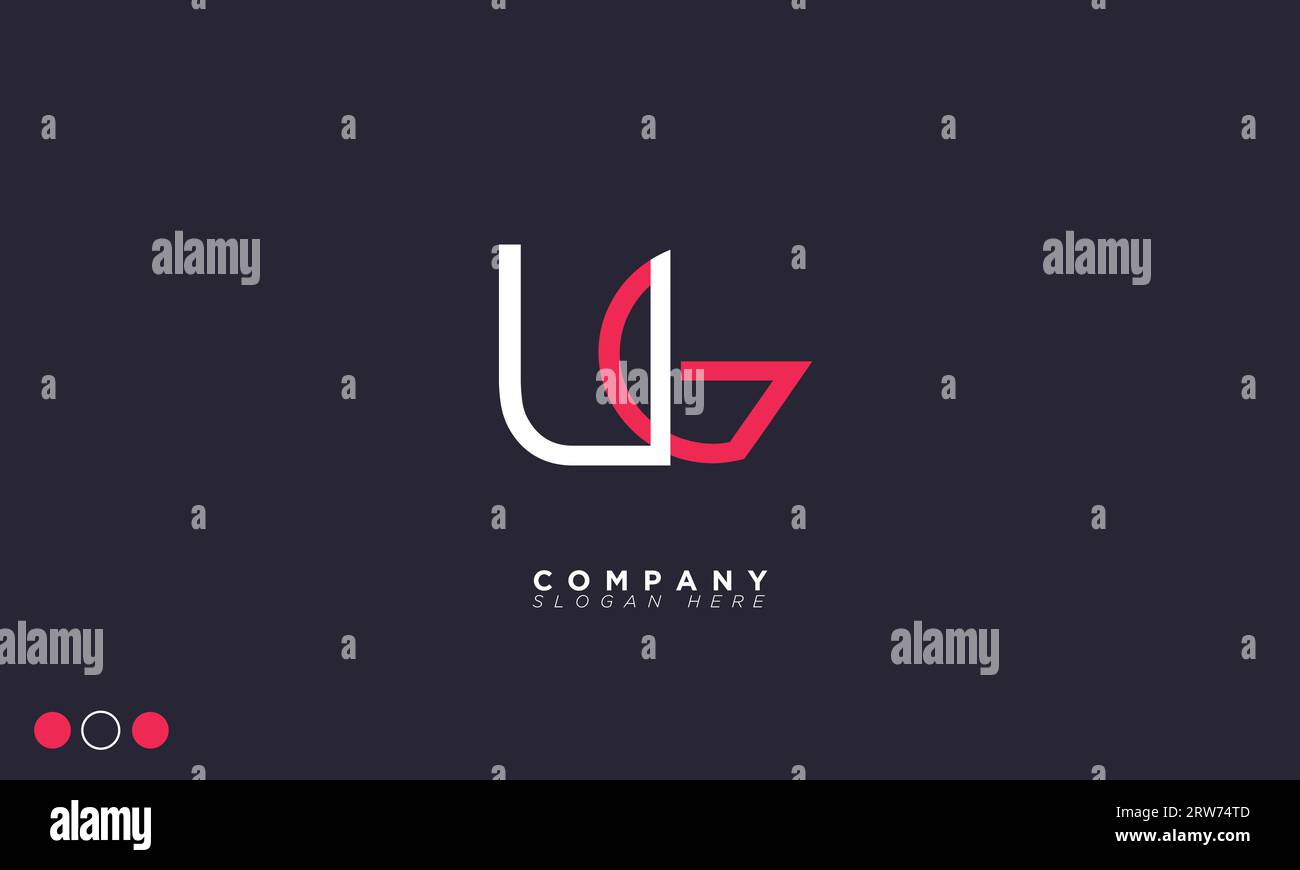 UG Alphabet letters Initials Monogram logo Stock Vector Image & Art - Alamy