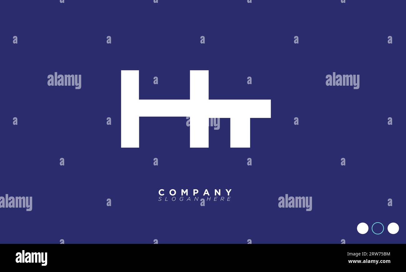 HT Alphabet letters Initials Monogram logo Stock Vector Image & Art - Alamy