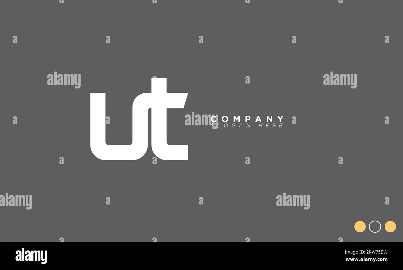 Ut letters Stock Vector Images - Alamy