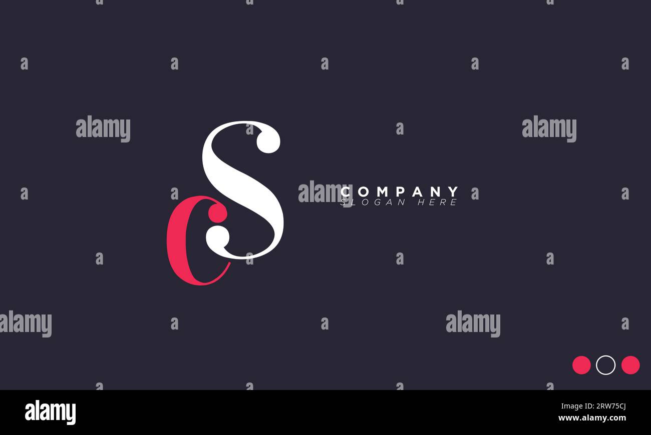 CS Alphabet letters Initials Monogram logo Stock Vector Image & Art - Alamy