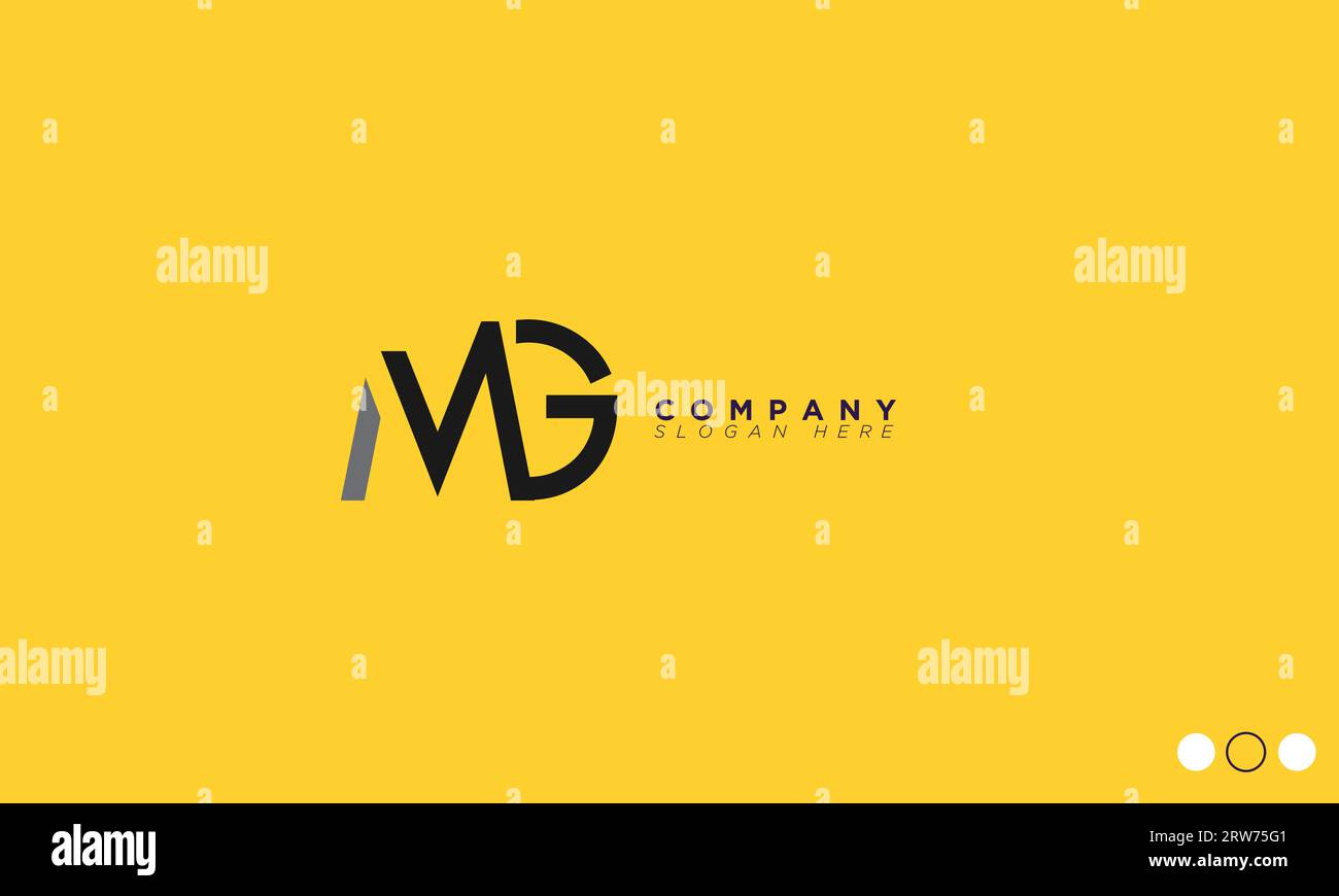 MG Alphabet letters Initials Monogram logo Stock Vector Image & Art - Alamy