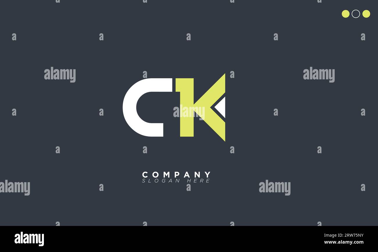 CK Alphabet letters Initials Monogram logo Stock Vector Image & Art - Alamy