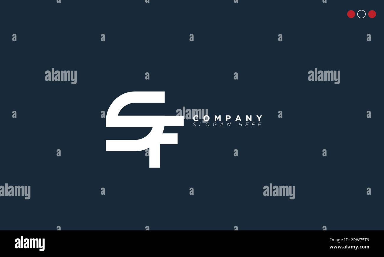 SF Alphabet letters Initials Monogram logo Stock Vector Image & Art - Alamy