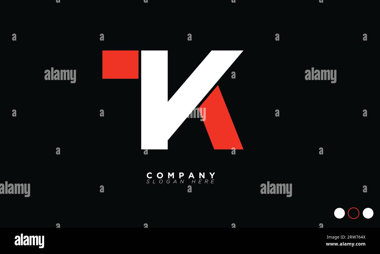 TK Alphabet letters Initials Monogram logo Stock Vector Image & Art - Alamy