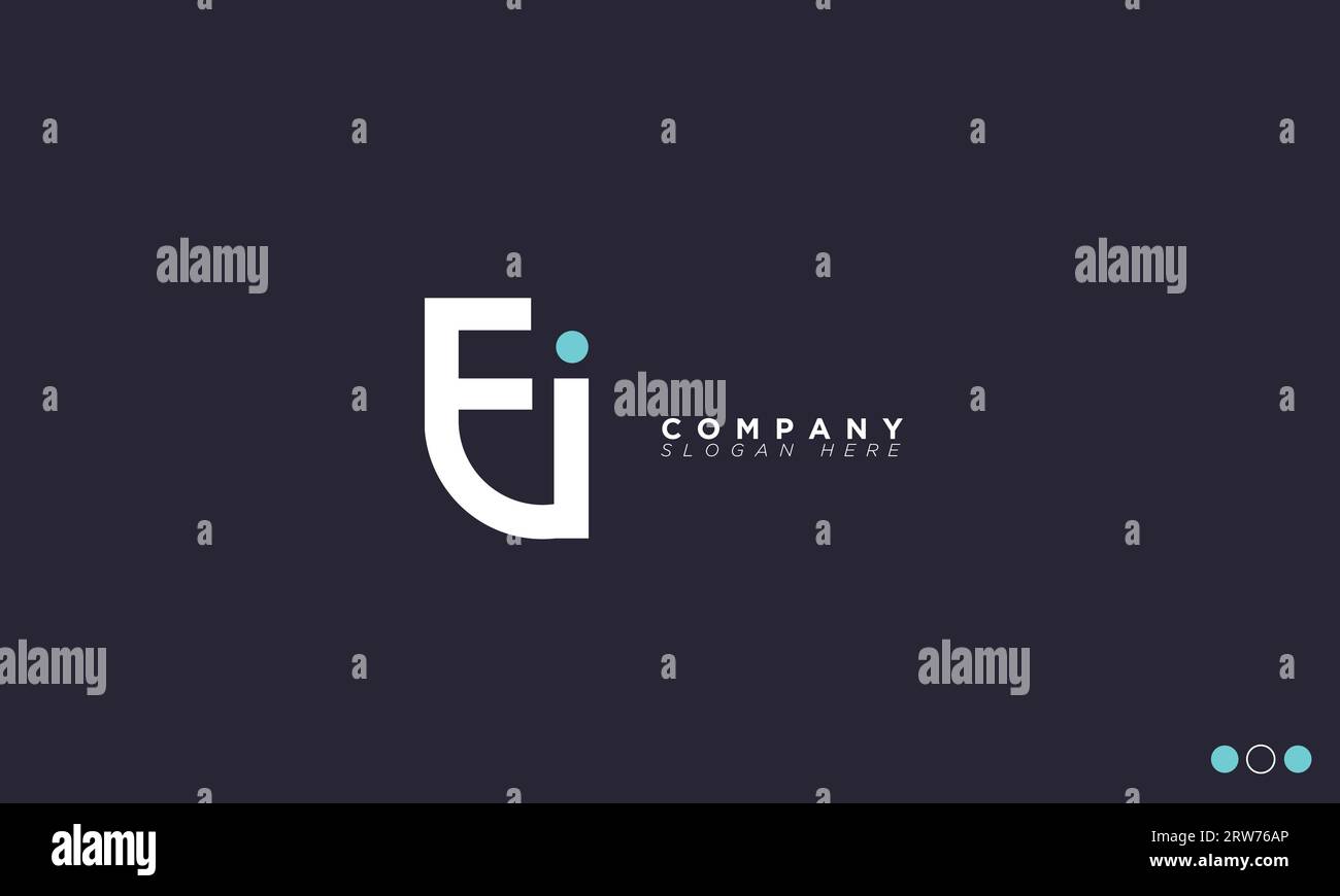 FJ Alphabet letters Initials Monogram logo Stock Vector Image & Art - Alamy