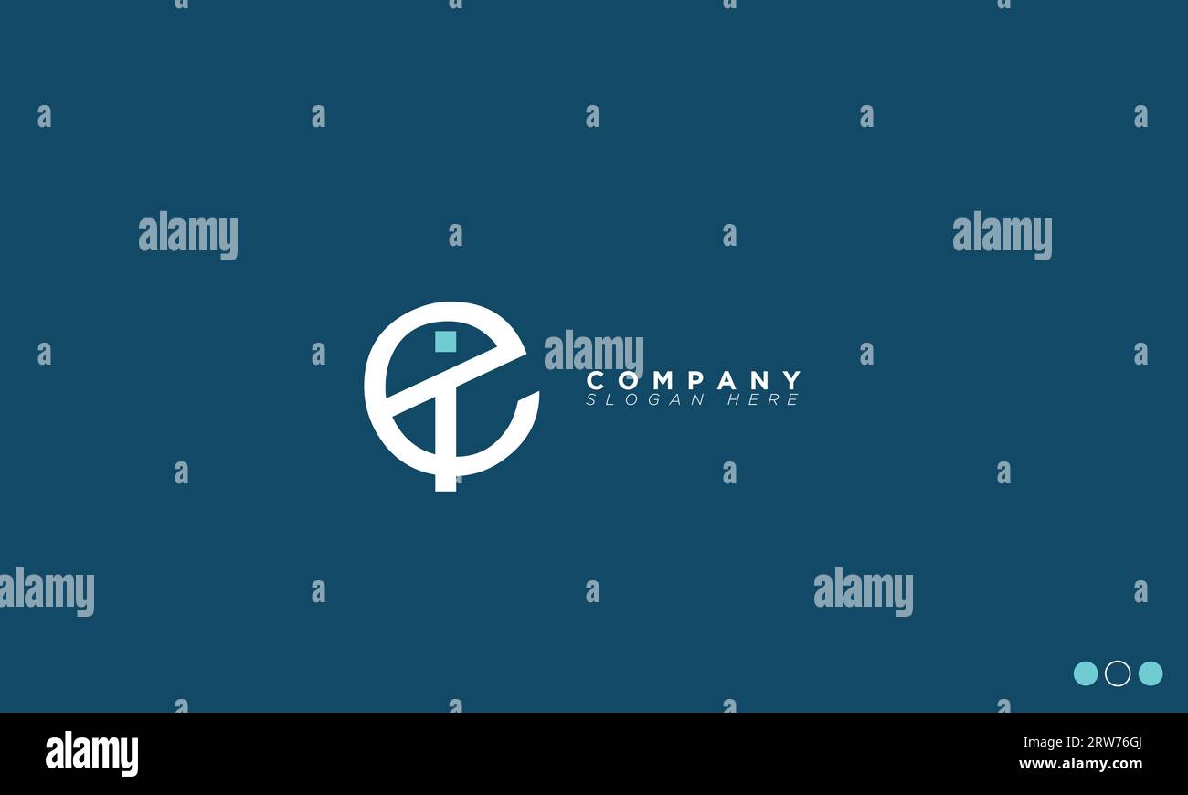 Letter ei logo hi-res stock photography and images - Alamy