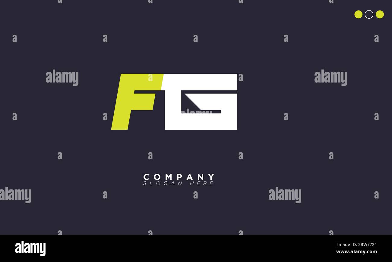 FG Alphabet letters Initials Monogram logo Stock Vector Image & Art - Alamy