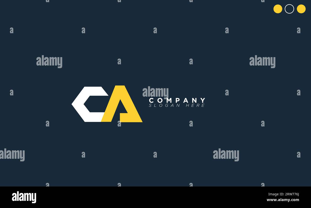 CA Alphabet letters Initials Monogram logo Stock Vector Image & Art - Alamy