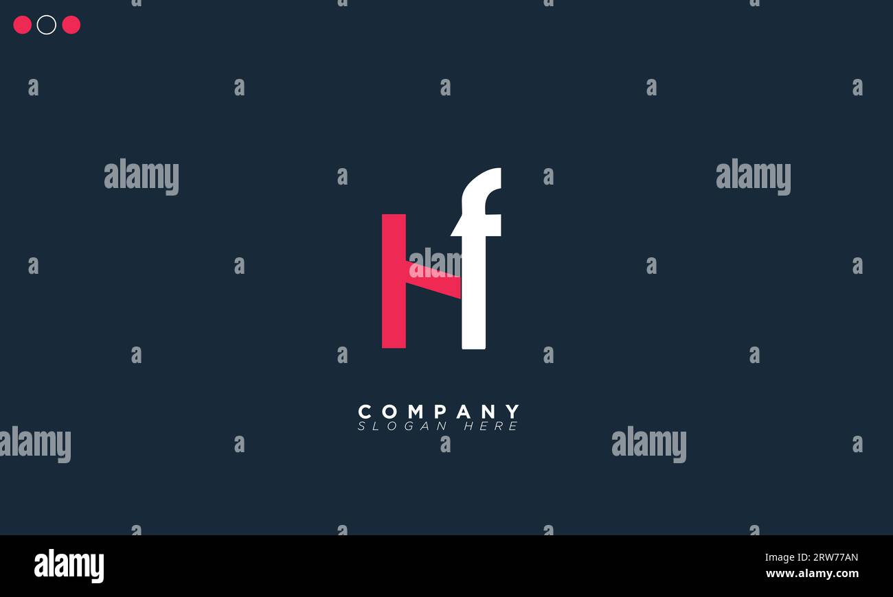 HF Alphabet letters Initials Monogram logo Stock Vector Image & Art - Alamy