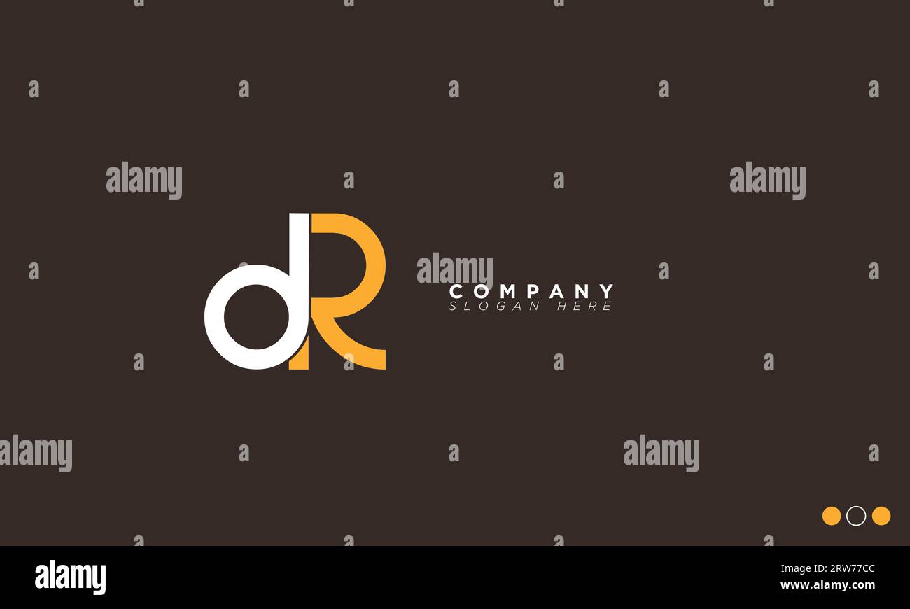 Dr letters Stock Vector Images - Alamy