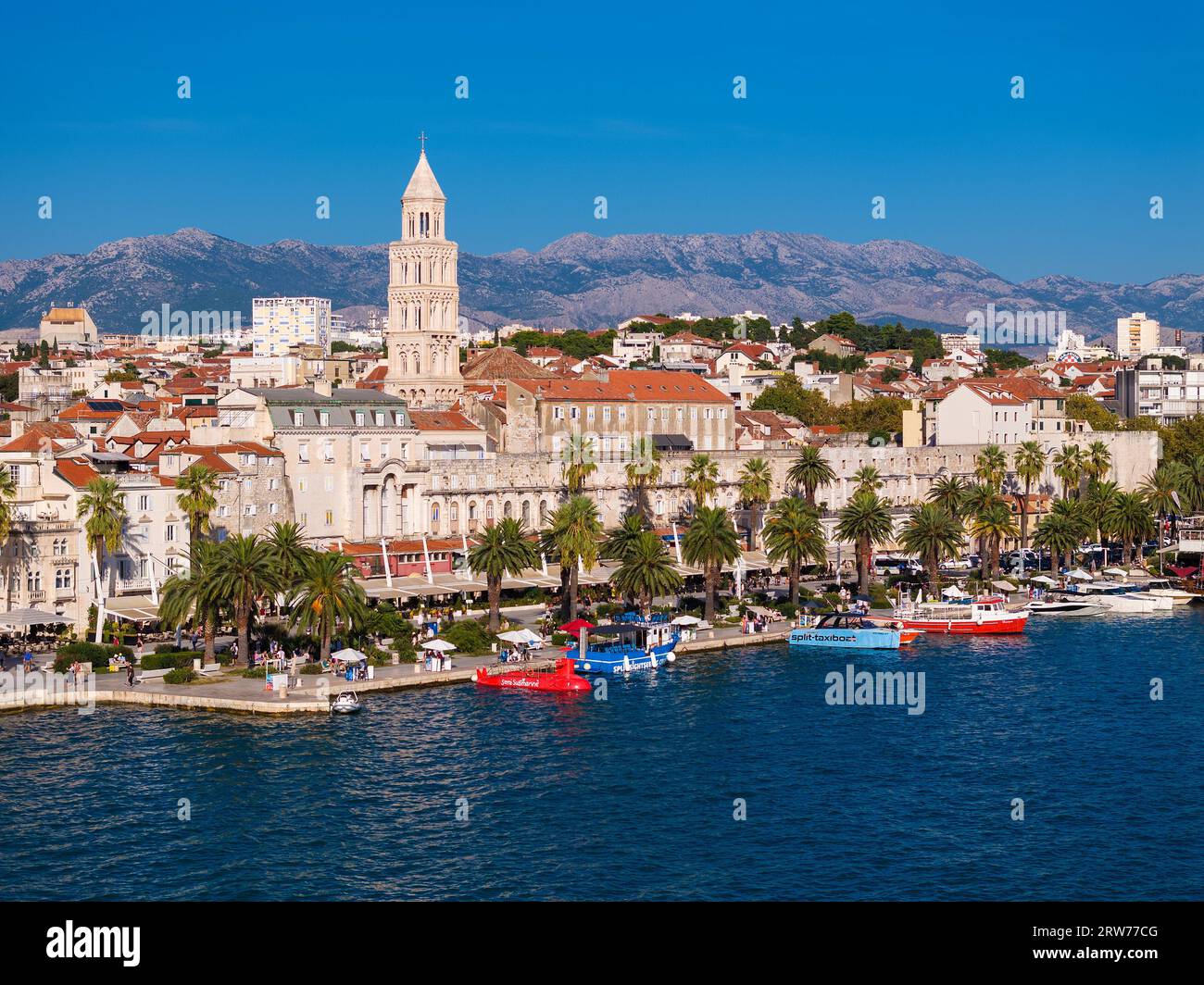 Diocletian palace aerial hi-res stock photography and images - Alamy