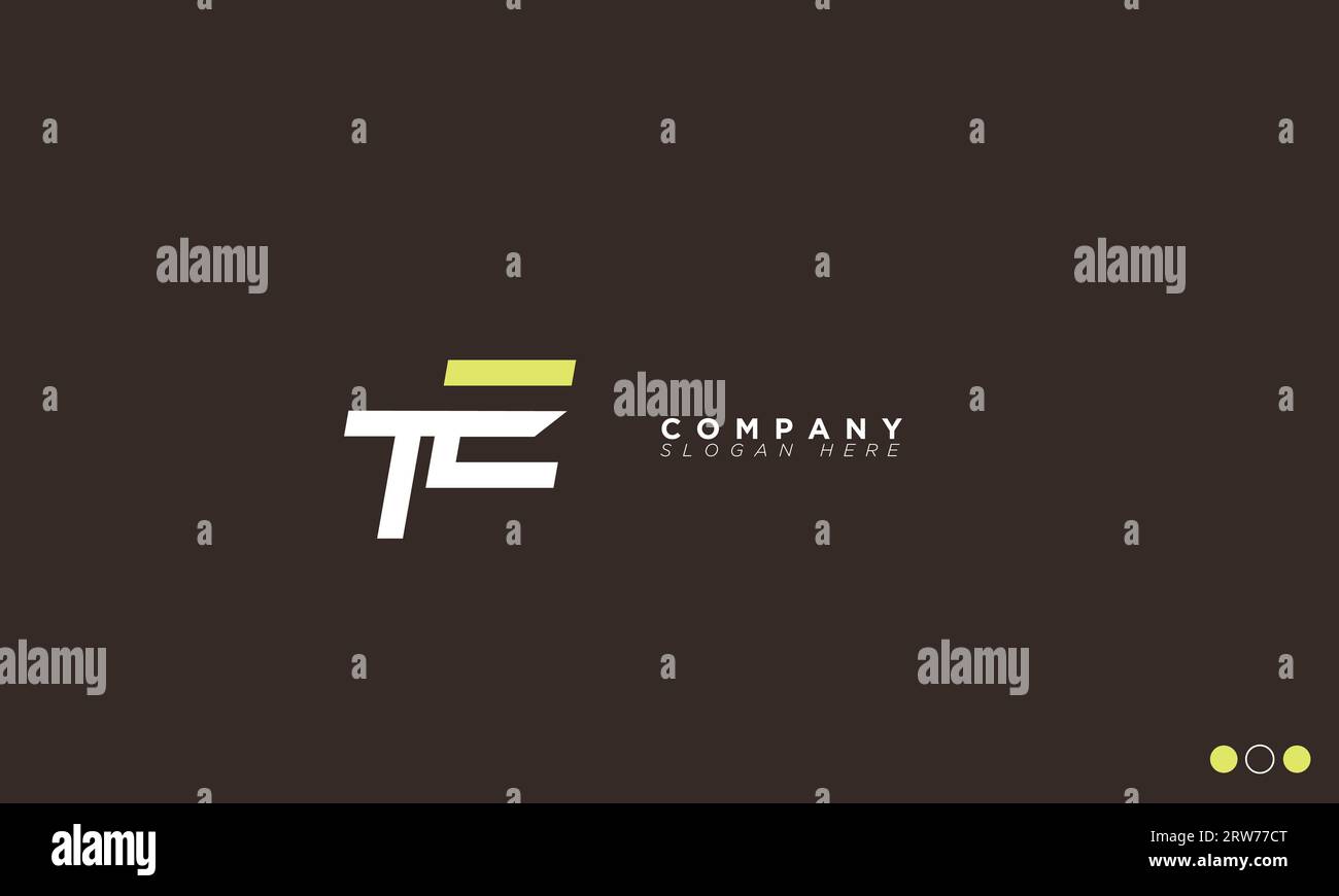 Te brand logo Stock Vector Images - Alamy