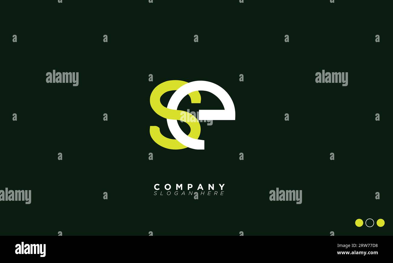 SE Alphabet letters Initials Monogram logo Stock Vector Image & Art - Alamy