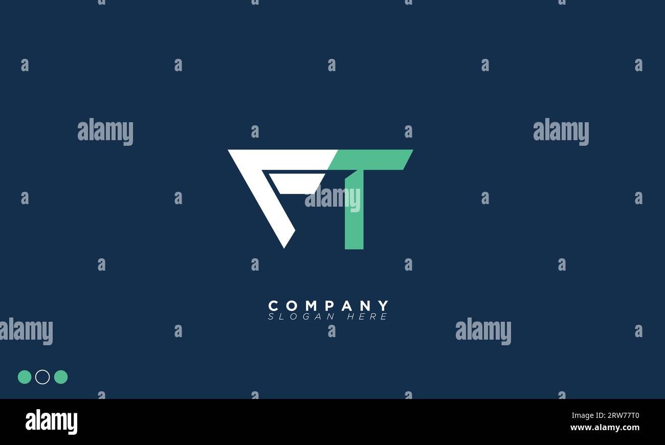 FT Alphabet letters Initials Monogram logo Stock Vector Image & Art - Alamy
