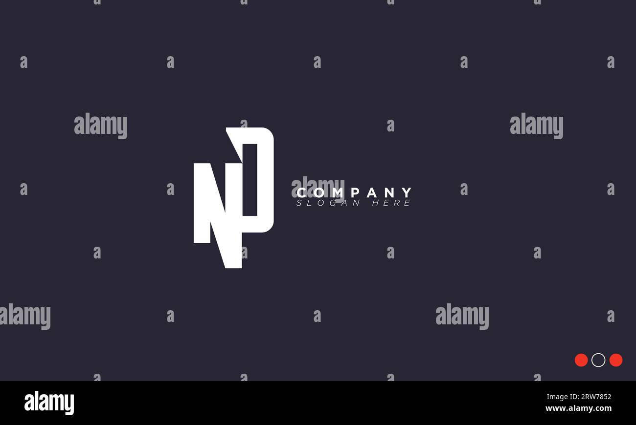 ND Alphabet letters Initials Monogram logo Stock Vector Image & Art - Alamy
