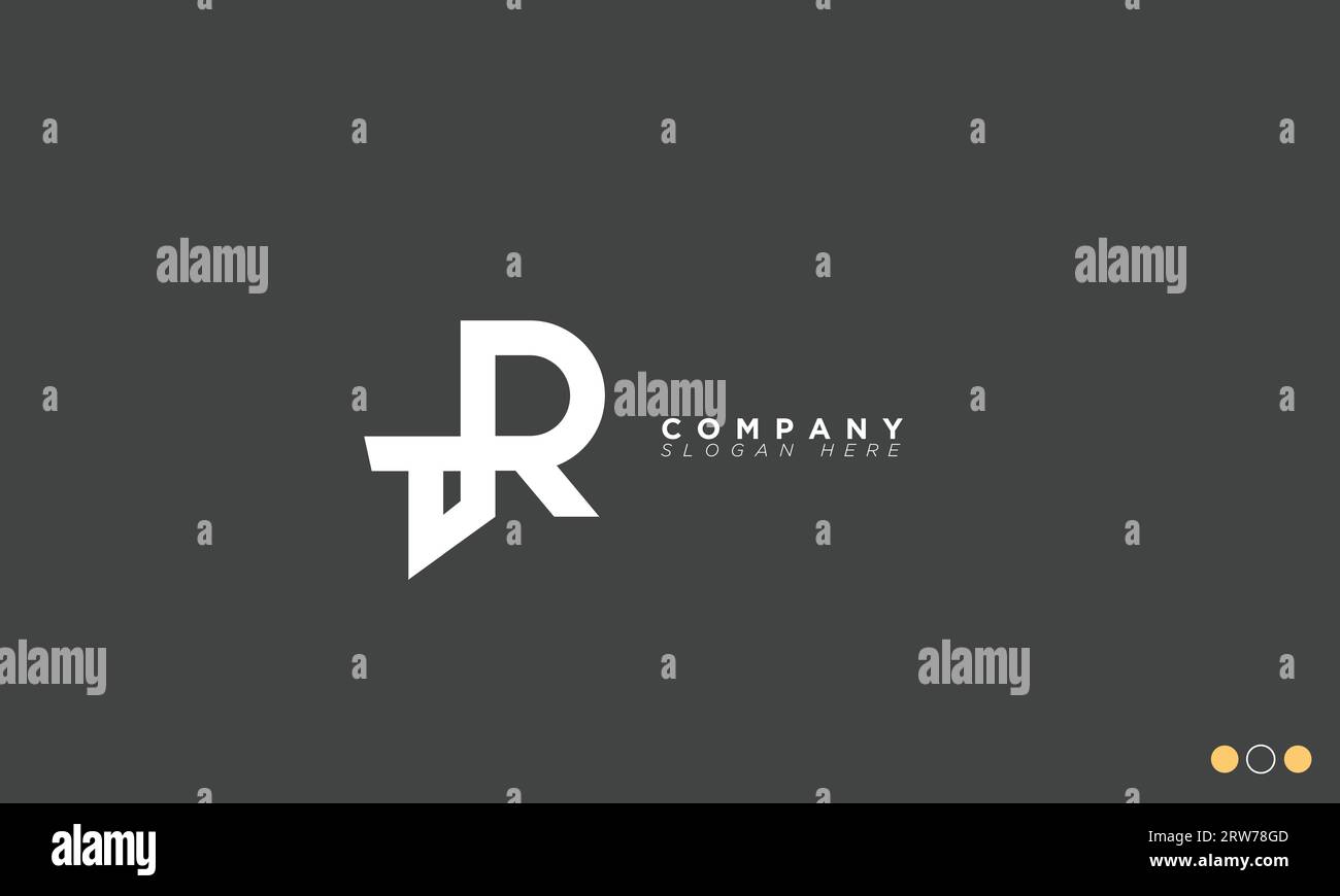 TR Alphabet letters Initials Monogram logo Stock Vector Image & Art - Alamy