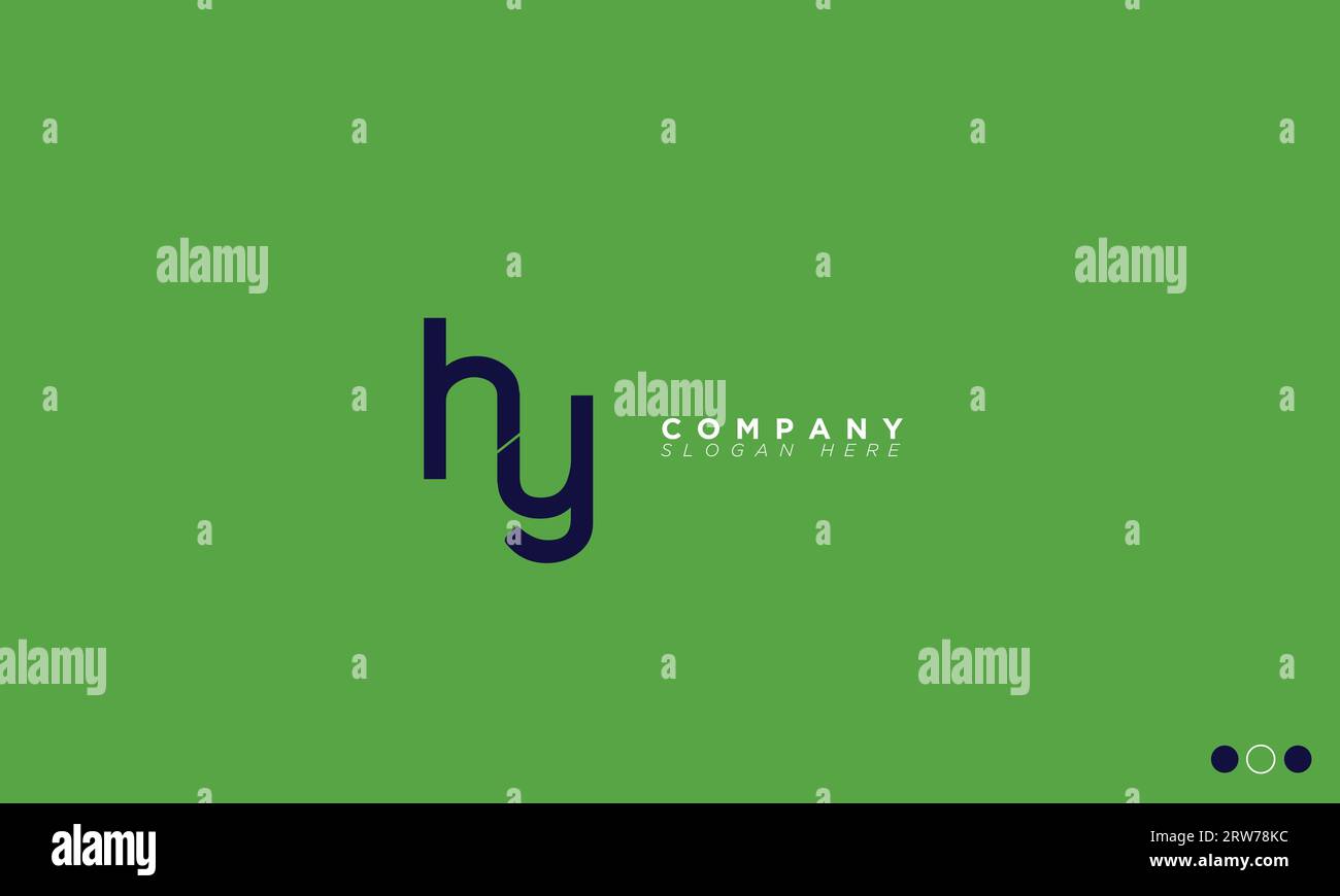 HY Alphabet letters Initials Monogram logo Stock Vector Image & Art - Alamy