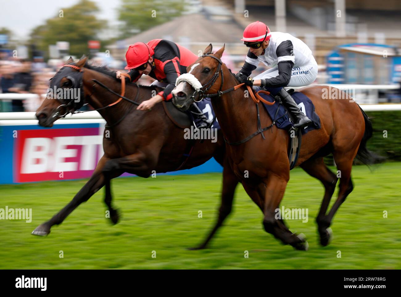 Onemorenomore and Adam Farragher (left) coming home to win the KC Sofas ...