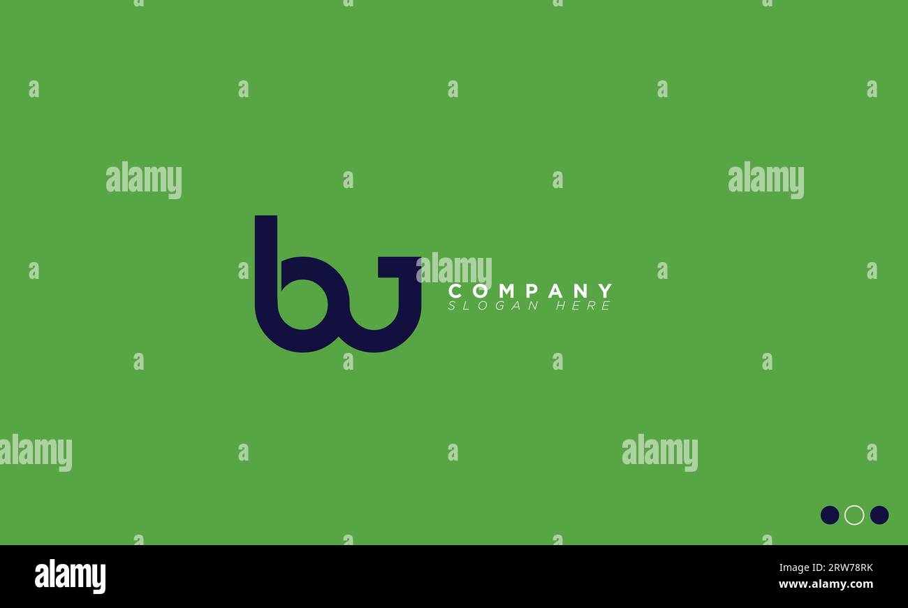BU Alphabet letters Initials Monogram logo Stock Vector Image & Art - Alamy