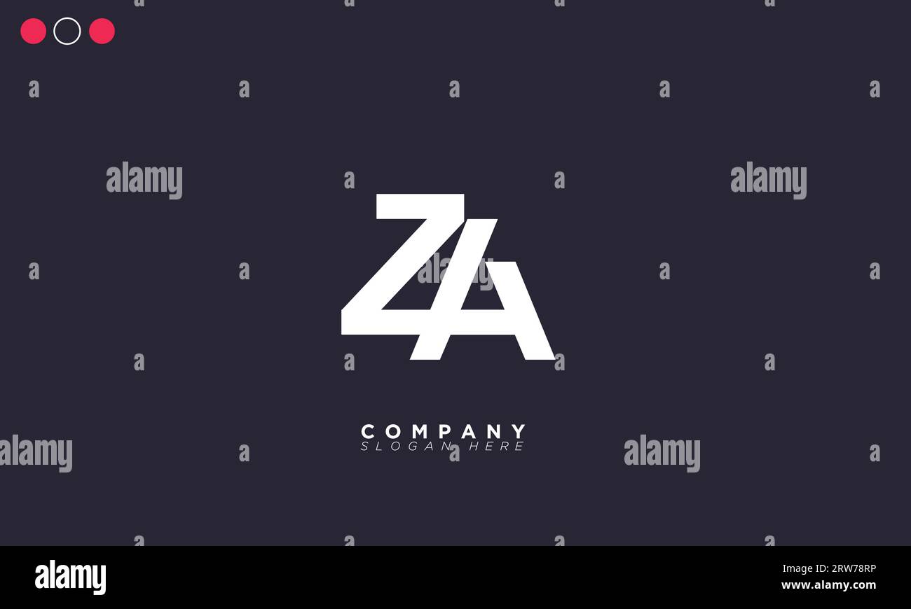 ZA Alphabet letters Initials Monogram logo Stock Vector Image & Art - Alamy ZA Alphabet letters Initials Monogram logo Stock Vector Image & Art - Alamy