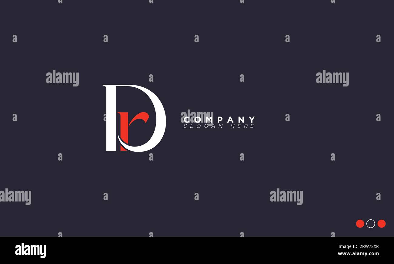 DR Alphabet letters Initials Monogram logo Stock Vector Image & Art - Alamy