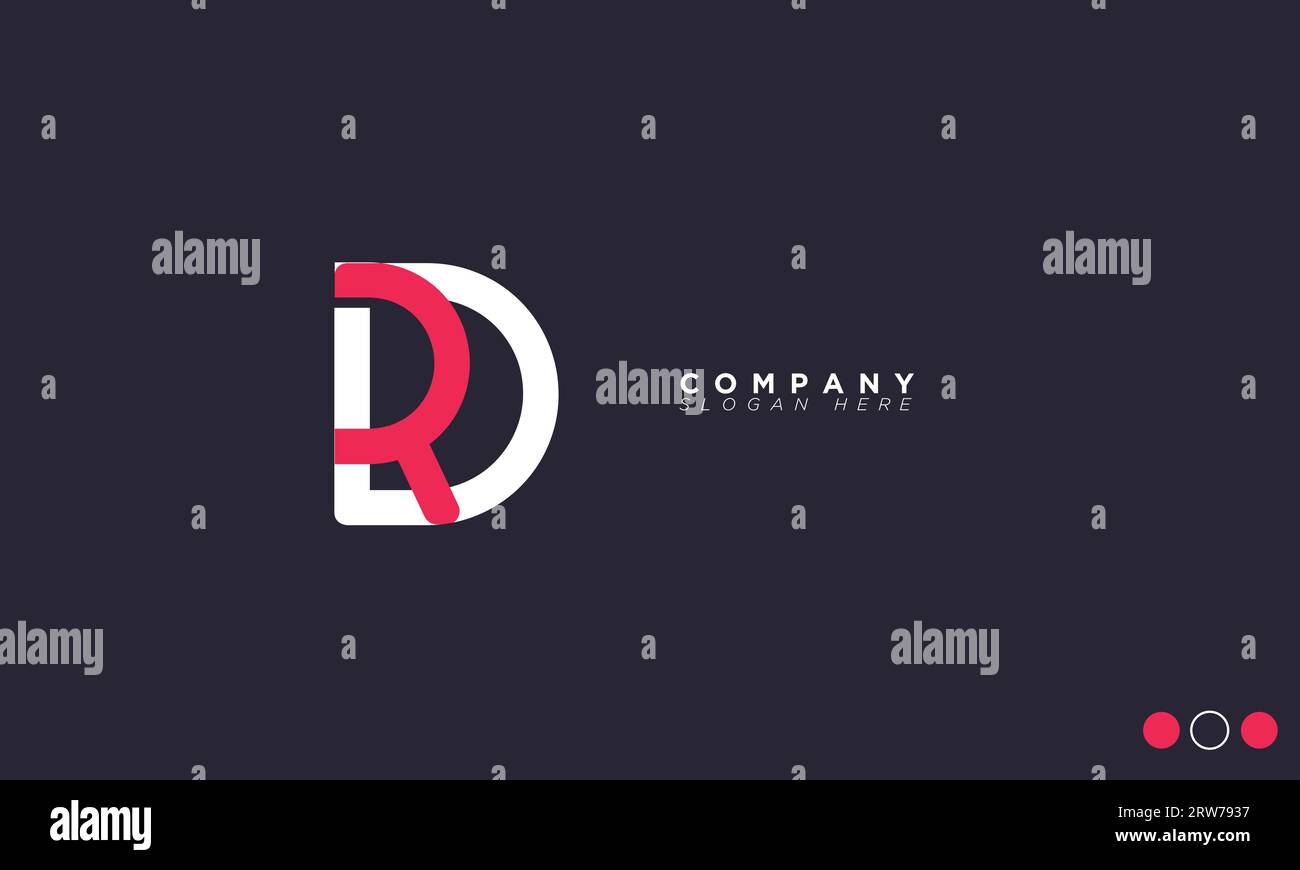 RD Alphabet letters Initials Monogram logo Stock Vector Image & Art - Alamy