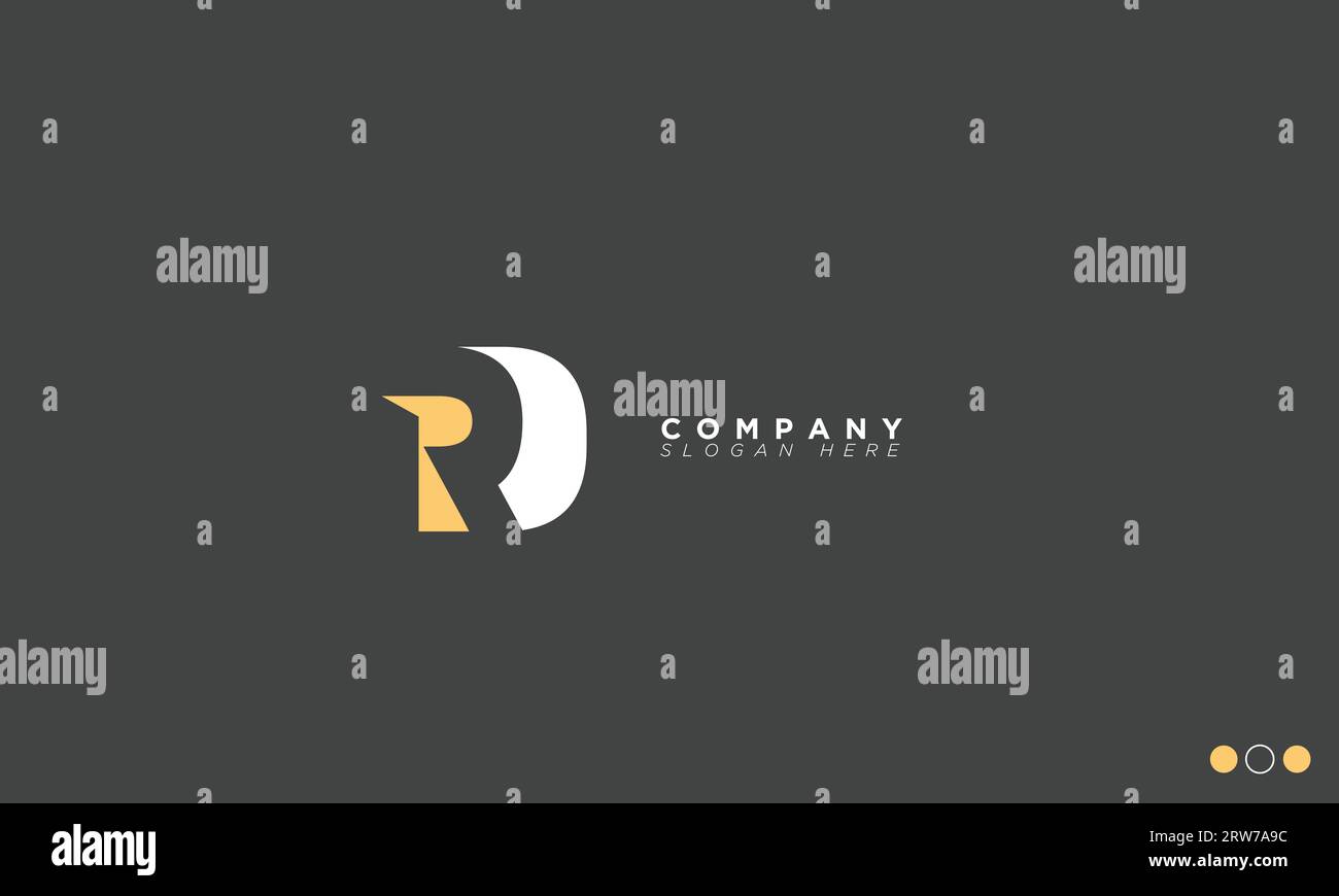 RD Alphabet letters Initials Monogram logo Stock Vector Image & Art - Alamy