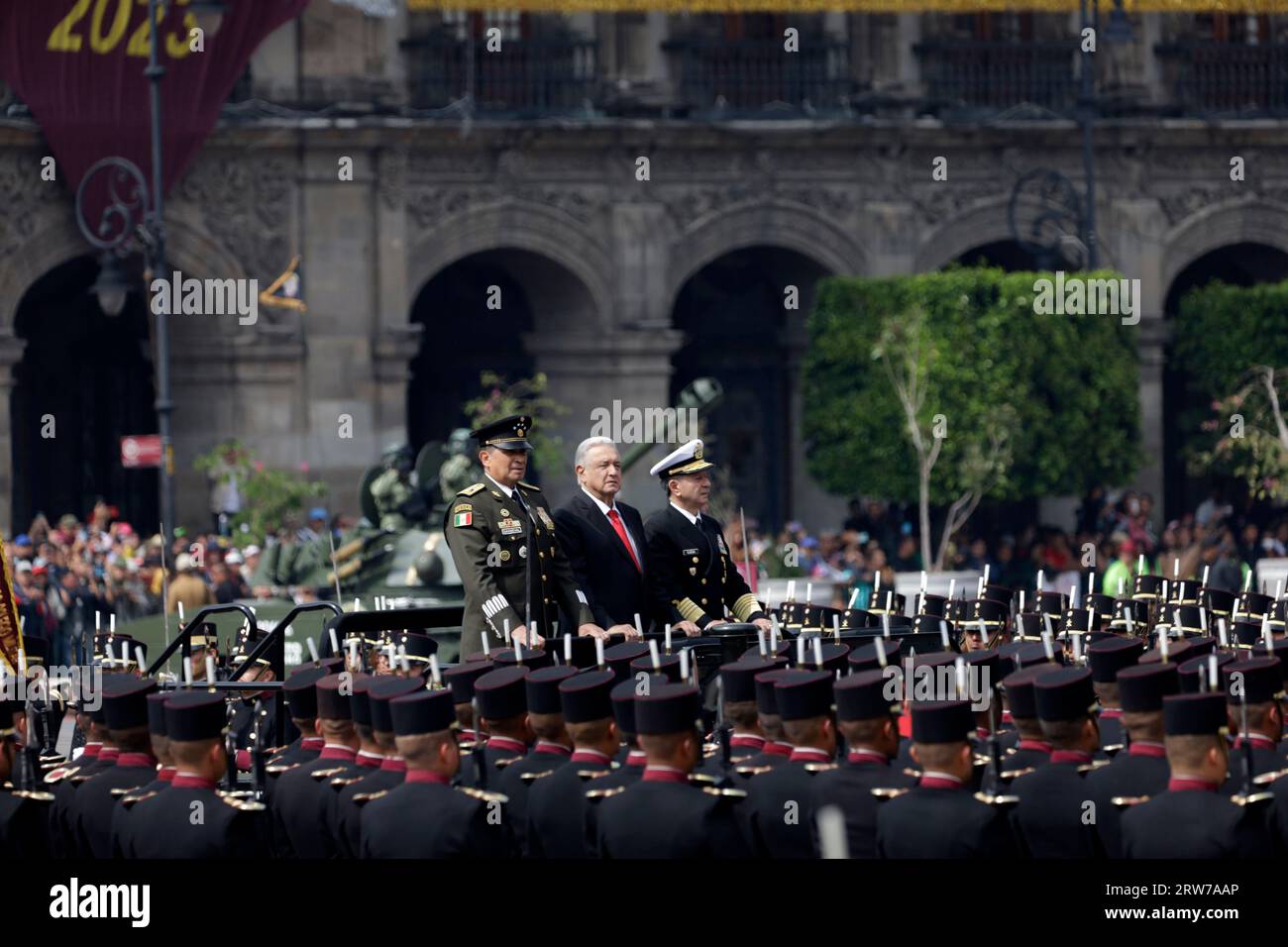 Non Exclusive: September 16, 2023, Mexico City, Mexico: The president ...