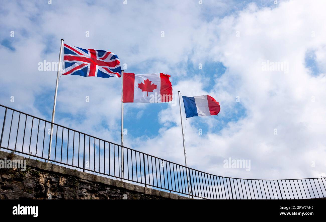 Flag of normandy hi-res stock photography and images - Alamy