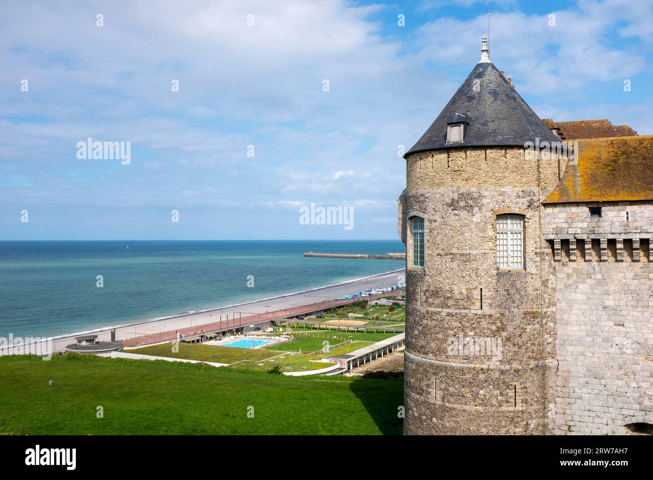 The Château de Dieppe is a castle in the French town of Dieppe in the ...
