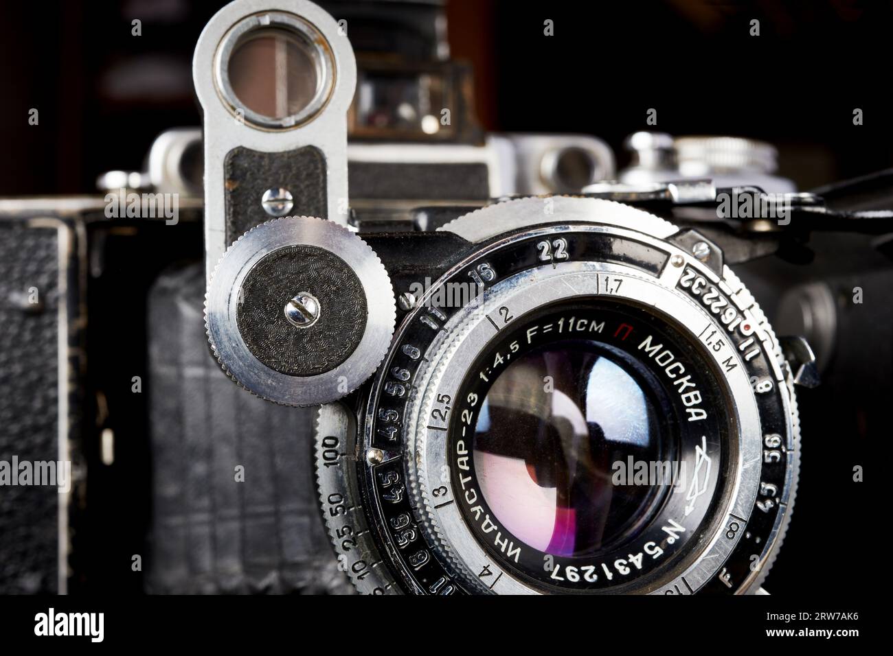 Moscow , RUSSIA - APRIL 13, 2020: Russian soviet vintage photo folding ...