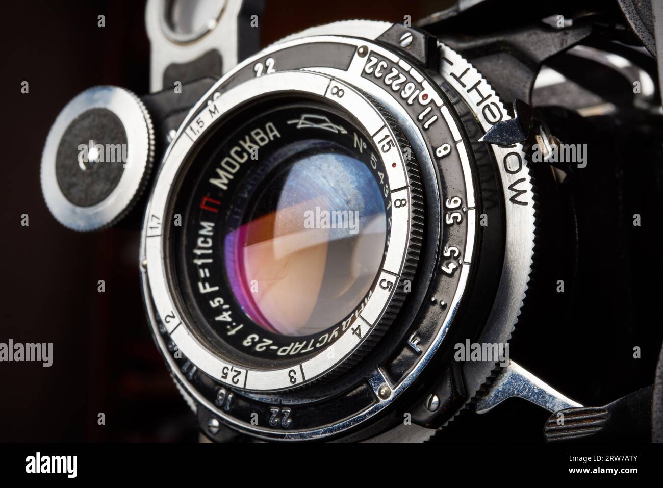 Moscow , RUSSIA - APRIL 13, 2020: Russian soviet vintage photo folding ...