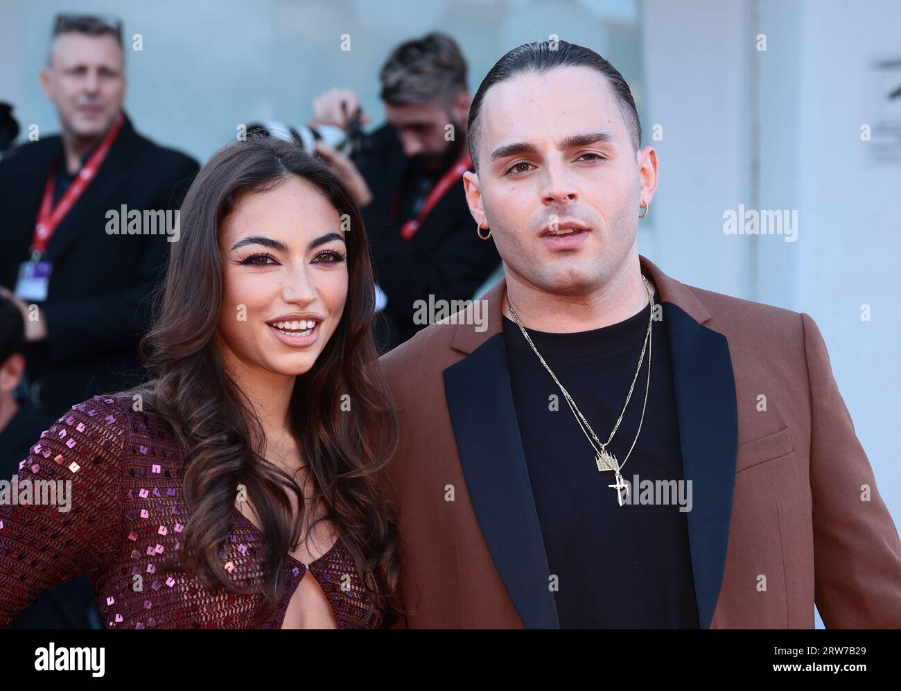 VENICE, ITALY - AUGUST 31: Matteo Professione (AKA Ernia) attends a red ...