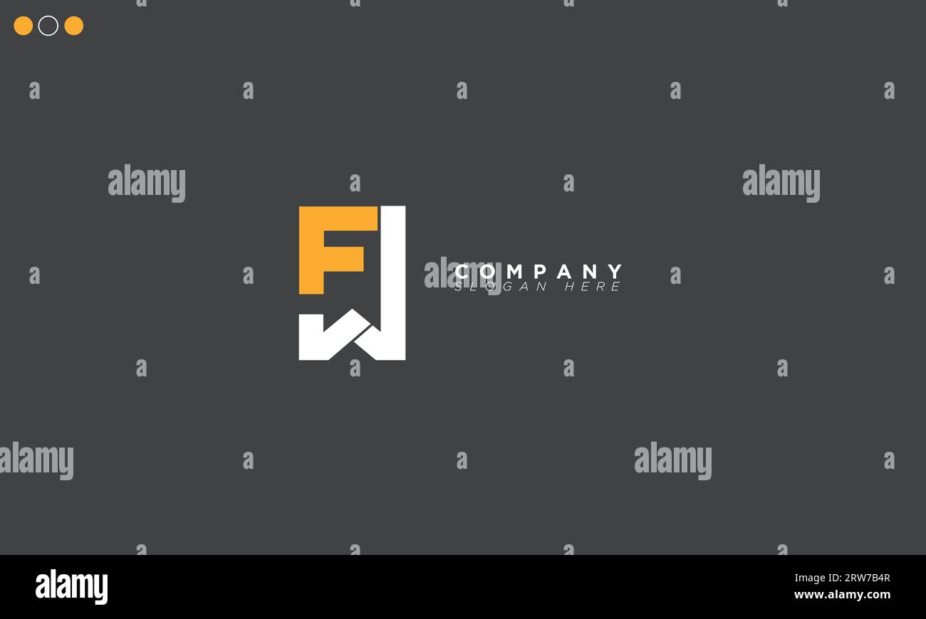 Letter fw logo Stock Vector Images - Alamy