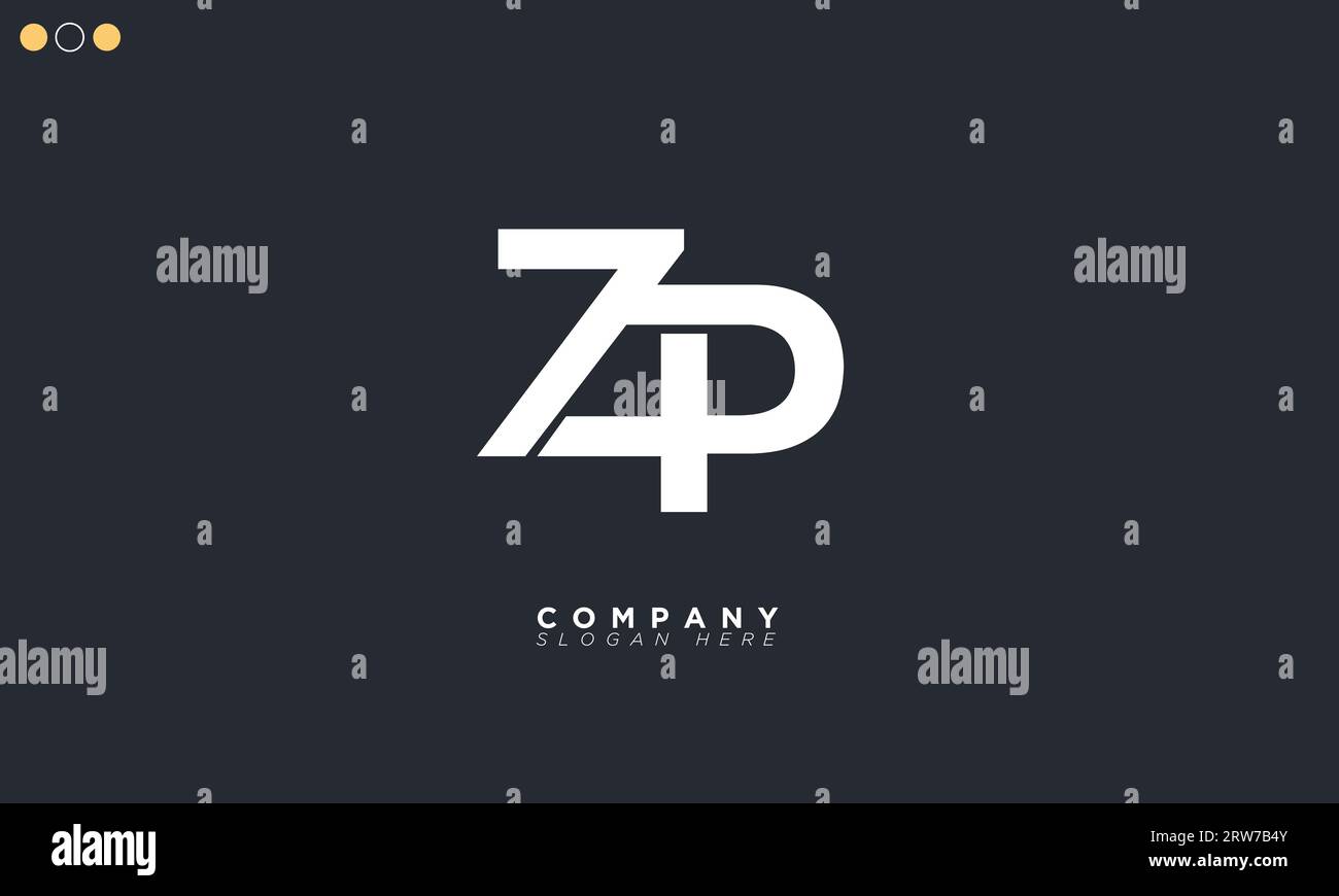 ZP Alphabet letters Initials Monogram logo Stock Vector Image & Art - Alamy