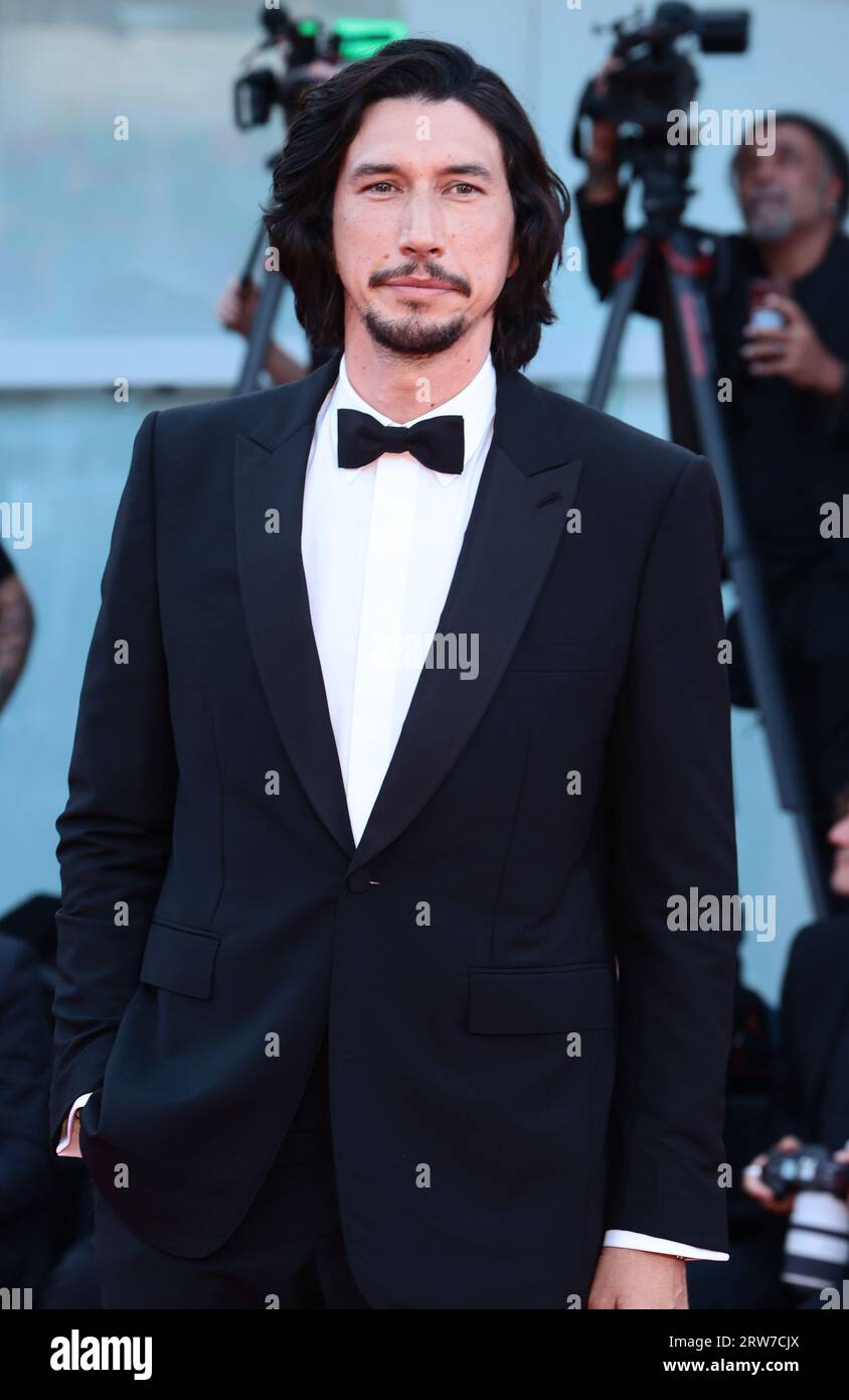 VENICE, ITALY - AUGUST 31: Adam Driver attends a red carpet for the ...
